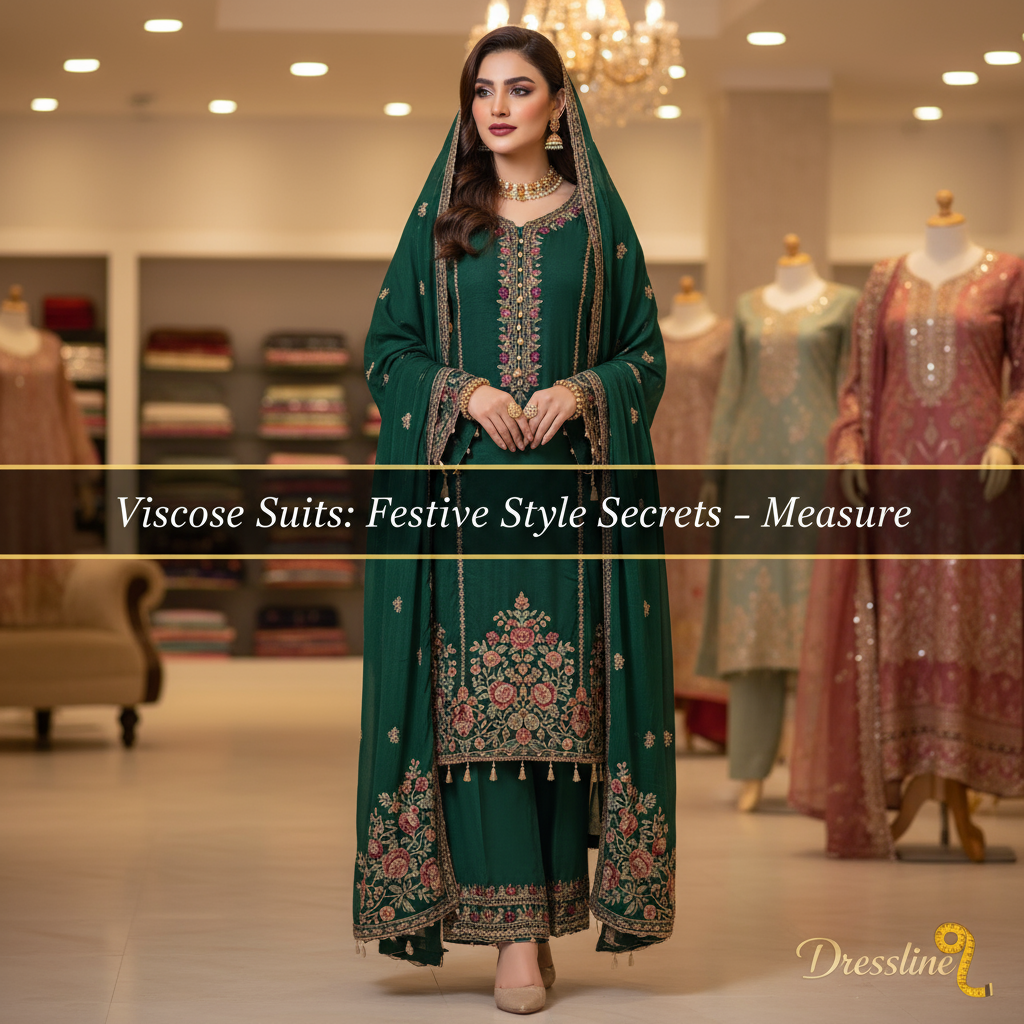 Viscose Suits: Festive Style Secrets & Measurement Guide – Dressline Fabric
