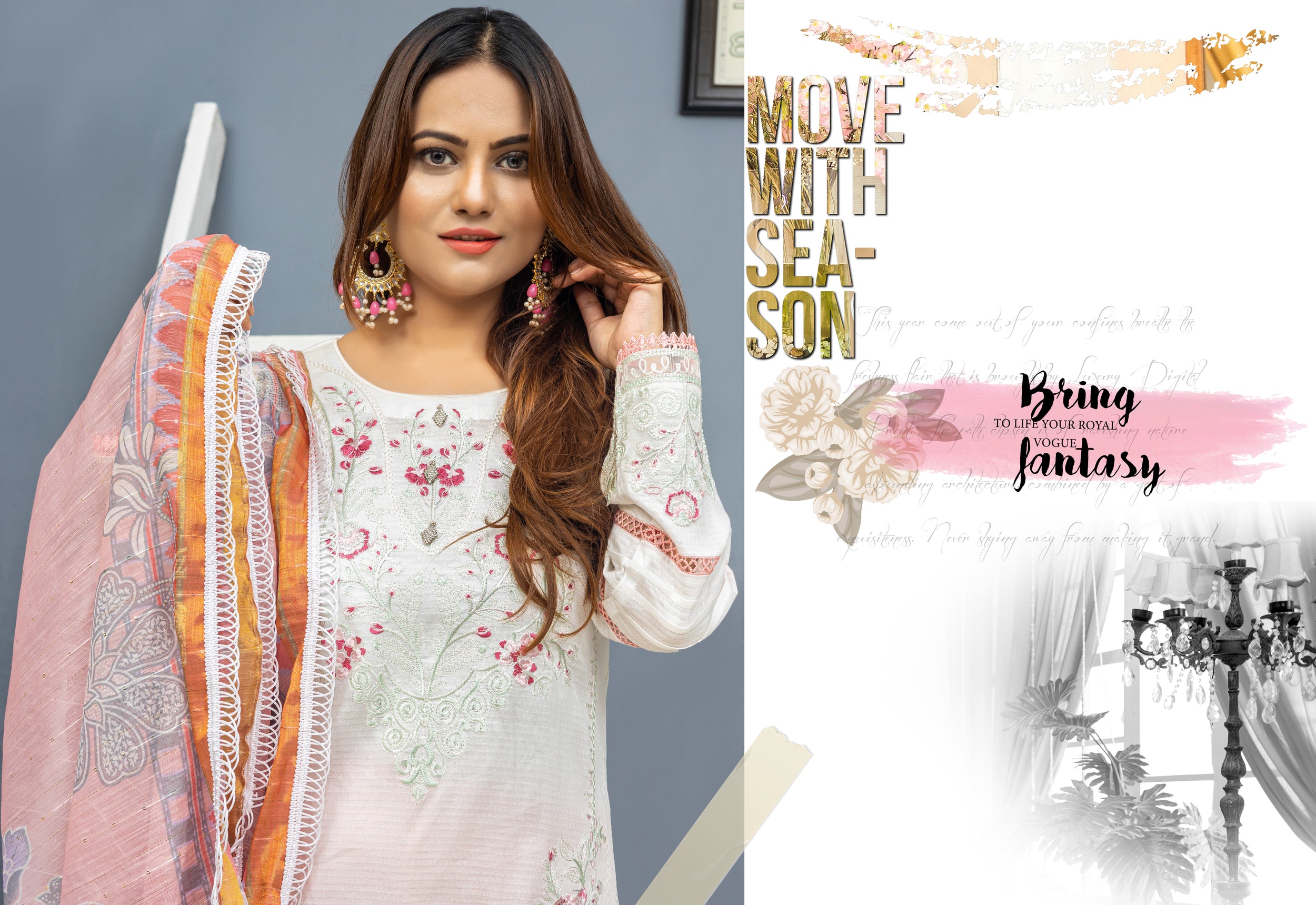 Kainat Lookbook – Dressline Fabric